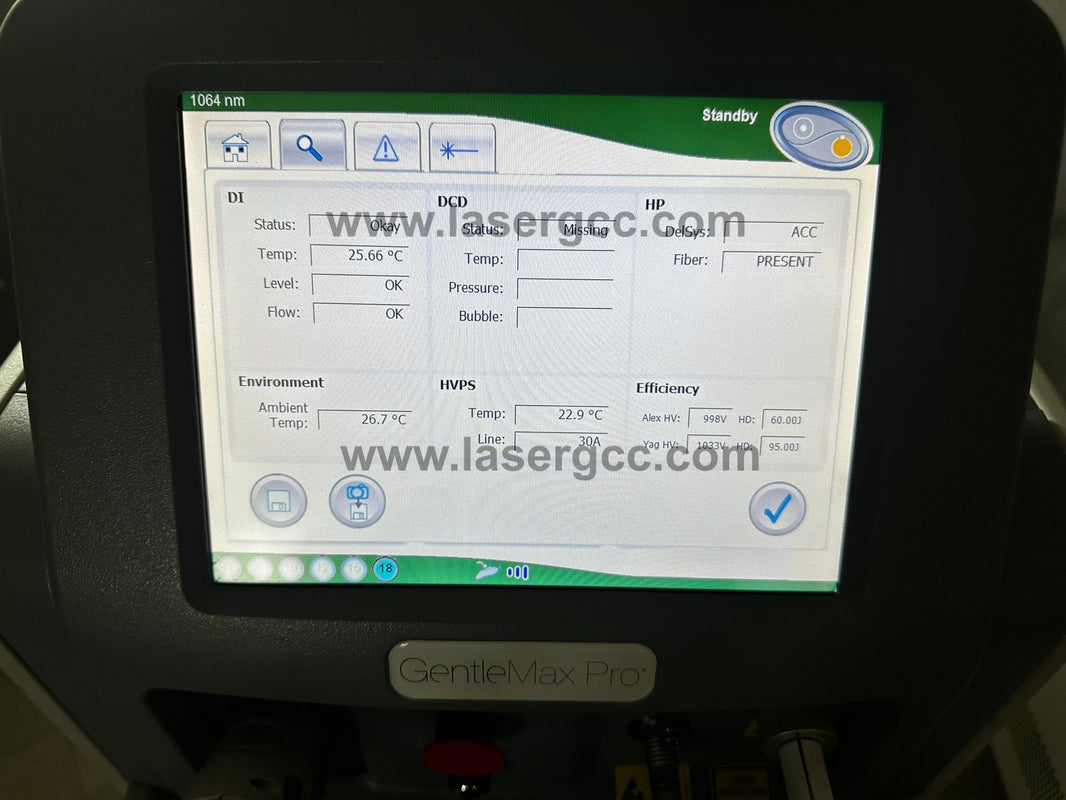 Used Candela Gentle Max pro Devices for sale – Laser GCC